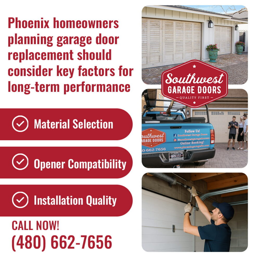 How to Choose a Replacement Garage Door | Phoenix, AZ Guide